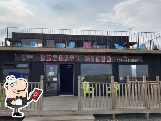 Menu at Skydive Diner and Coffee Shop, Beccles