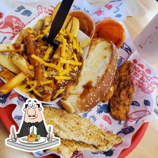 Menu at BOSS Tenders, Dogs & Custard desserts, El Paso, N Zaragoza Rd ...