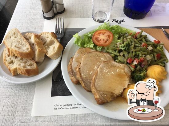 Menu au Café Royal, Lourdes