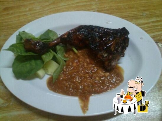 Menu at Ria Rio restaurant, Bandung, Jl. Pahlawan
