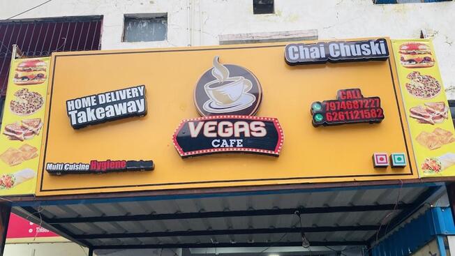 Menu at Vegas Cafe, Bhopal, Shop no 2