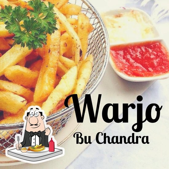 Menu at Warjo Bu Chandra cafe, Semarang