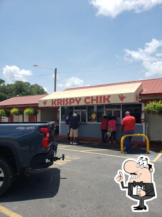 Menu at Krispy Chik restaurant, Camilla