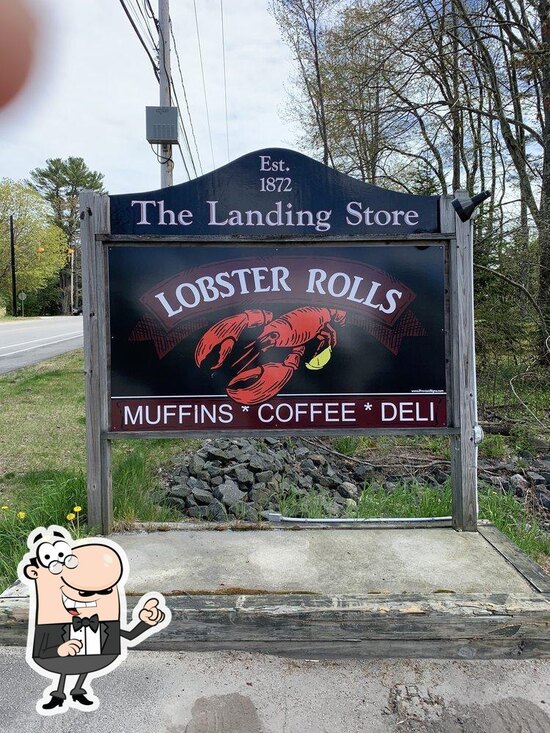 Menu at The Landing Store fast food, Kennebunk