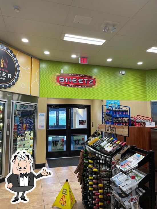 Menu at Sheetz restaurant, Berkeley Springs