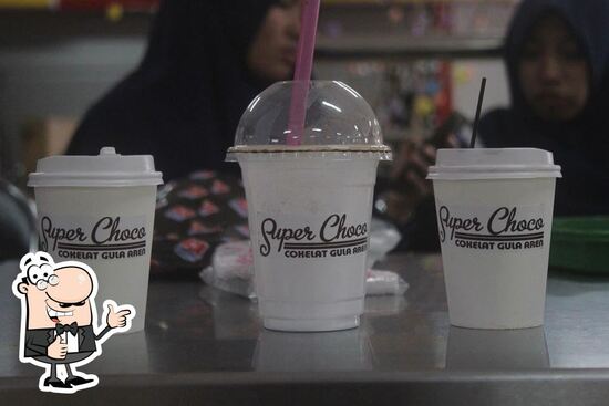 Menu at Super Choco restaurant, Indonesia