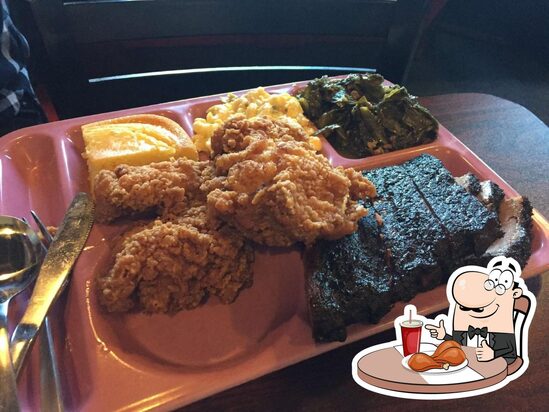 Menu at Slow Bone BBQ, Dallas