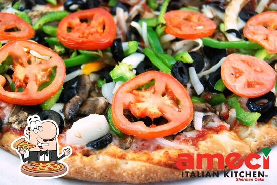 Ameci Pizza Kitchen, 4371, 1/2 Woodman Ave in Los Angeles - Restaurant ...