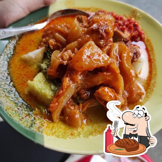 Menu at Ketupat Sayur Padang Alam Saiyo (Kaki Lima) restaurant, South ...