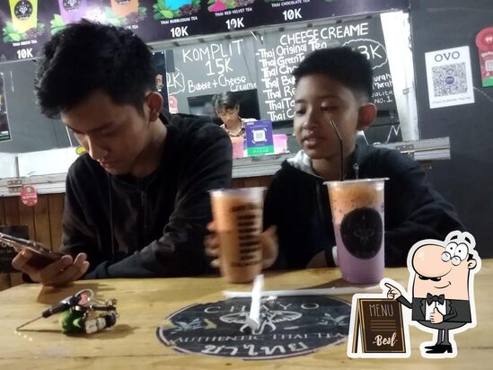 Menu at CHAYO AUTHENTIC THAI TEA, Bekasi Regency