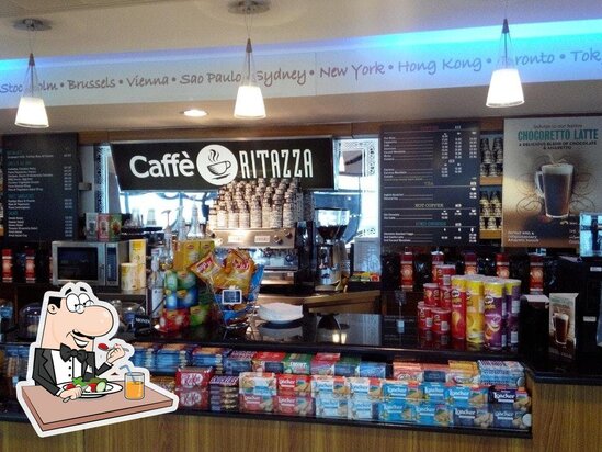 Menu at Caffe Ritazza restaurant, Abu Dhabi, Terminal 3 Airport Road