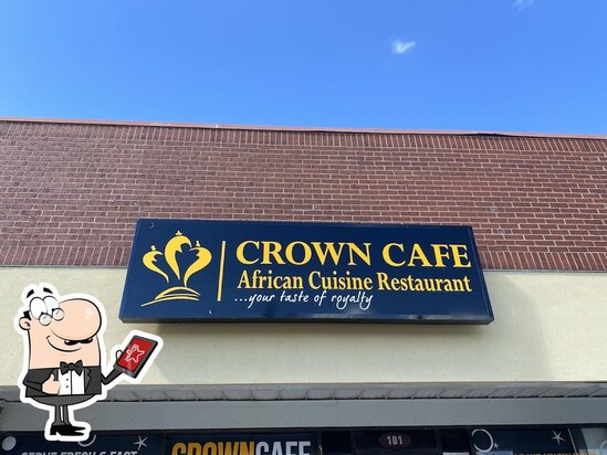 Menu at Crown cafe, Arlington