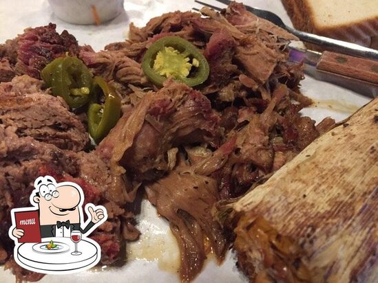 Menu at Hard Eight BBQ, The Colony