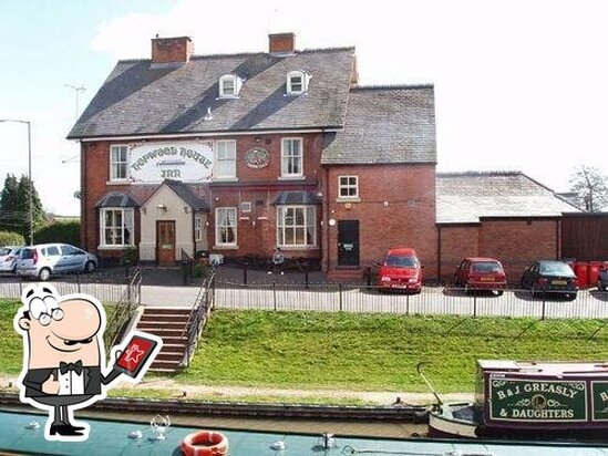 Menu at Hopwood House pub & bar, Alvechurch, Canal Side