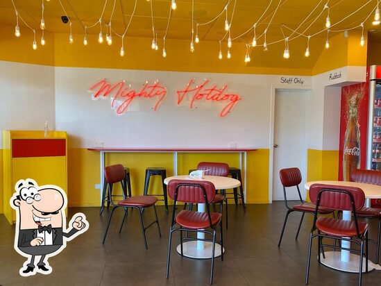 Menu at Mighty Hotdog Royal Oak restaurant, Auckland