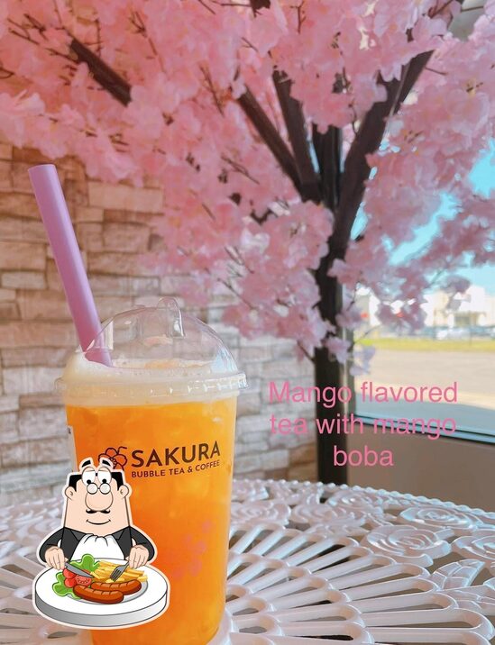 Menu at Sakura Bubble Tea and Coffee, Grand Rapids