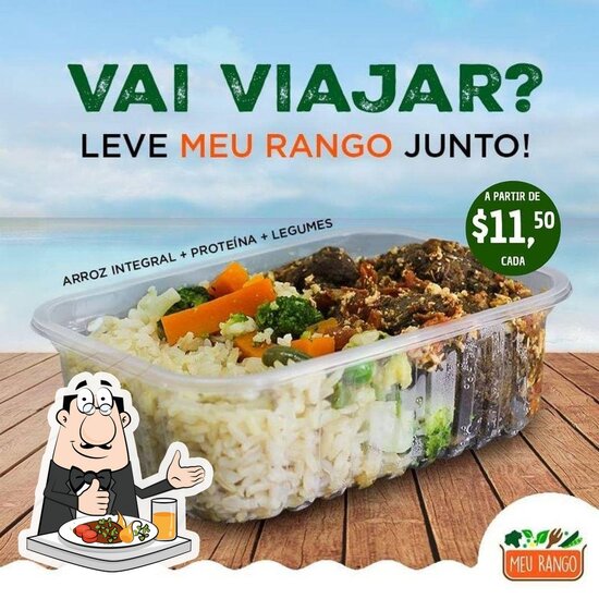 Menu em Meu Rango Marmitaria de Congelados restaurante, Americana