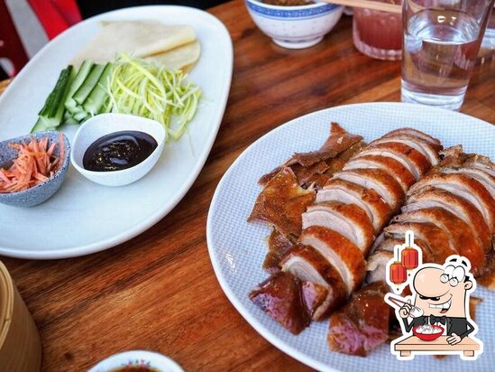 Menu at King Tea restaurant, Brisbane City