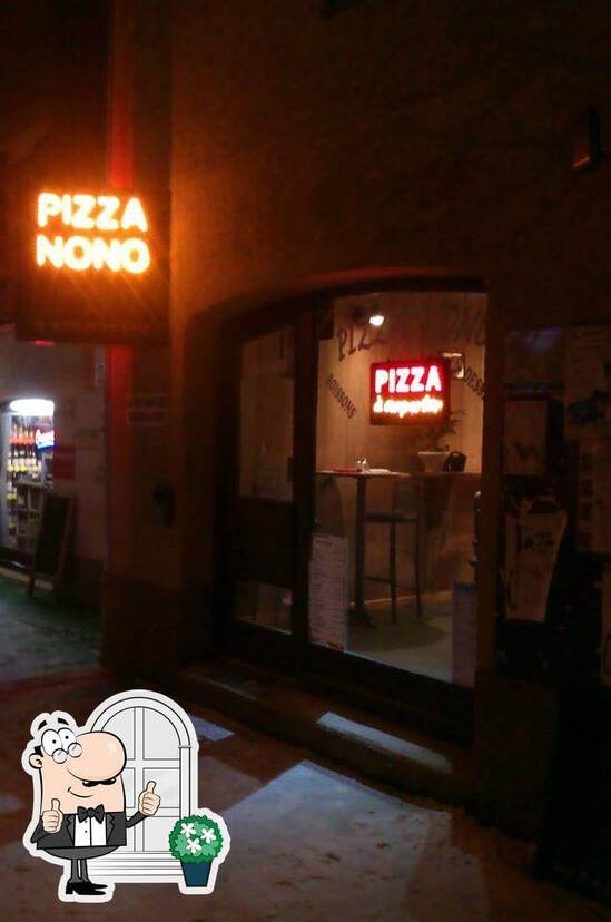 Menu at pizza nono restaurant, Le Monêtier-les-Bains