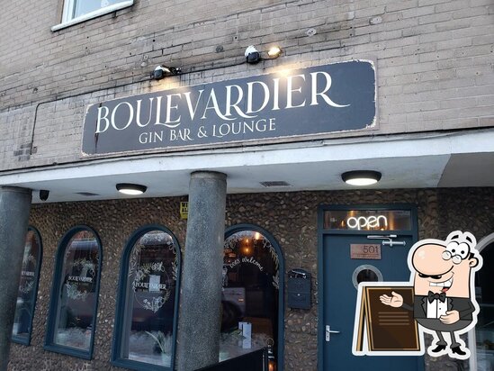 Menu at Boulevardier pub & bar, Sheffield