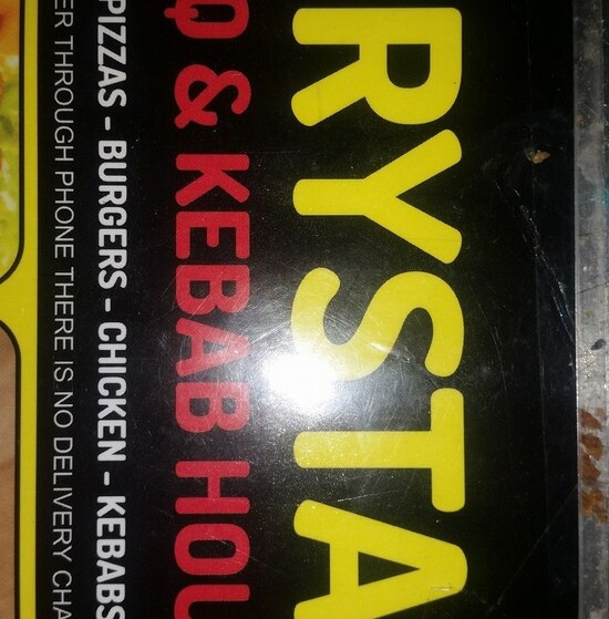 Menu at Crystal Kebab & Fried Chicken, Newport