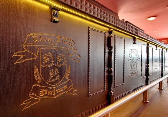 Menu at Three Lions pub & bar, Palma, Av. de Gabriel Roca