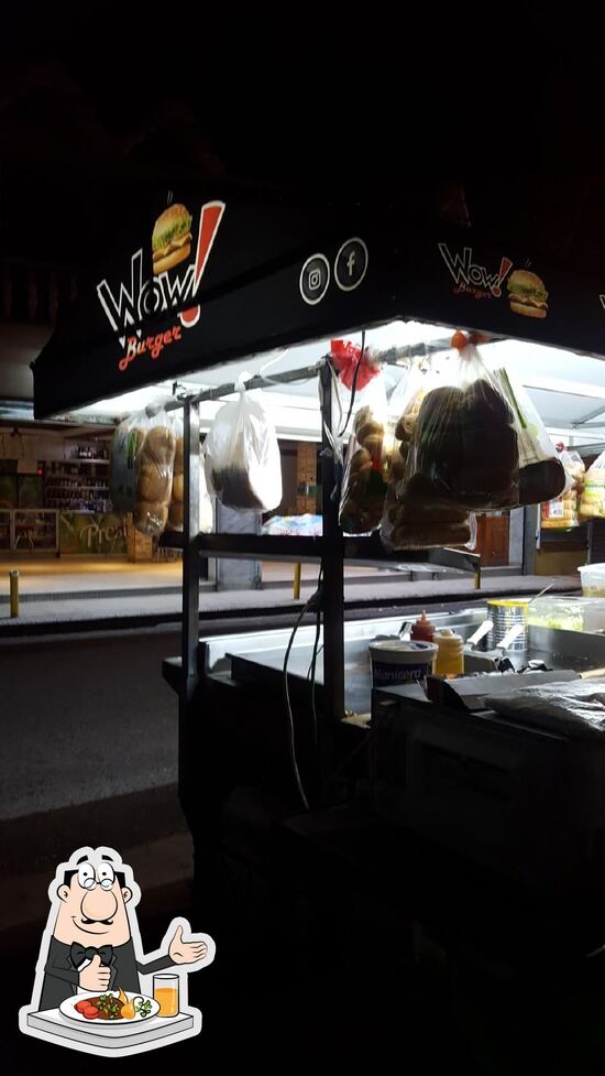 Menu at Wow Burger restaurant, Santo Domingo Este