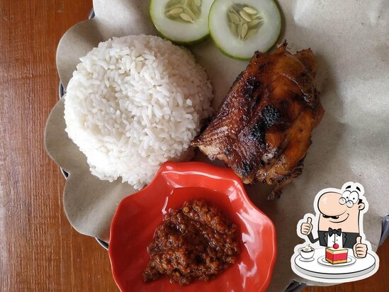 Menu at Diba's restaurant, Gorontalo