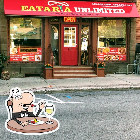 Menu at Eataria Unlimited pizzeria, Carleton Place