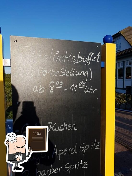 Menu at Hotel Moby Dick restaurant, Wustrow