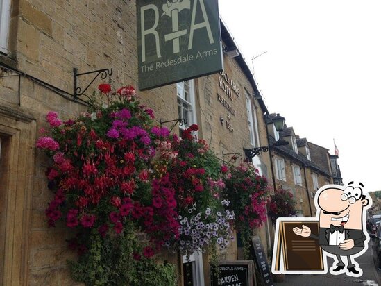 Menu at Redesdale Arms pub & bar, Moreton-in-Marsh