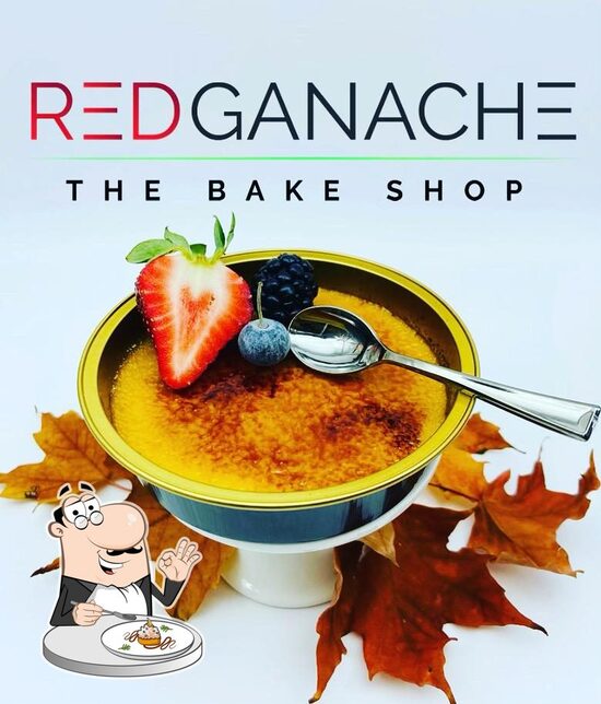 Menu at Red Ganache cafe, Niagara Falls