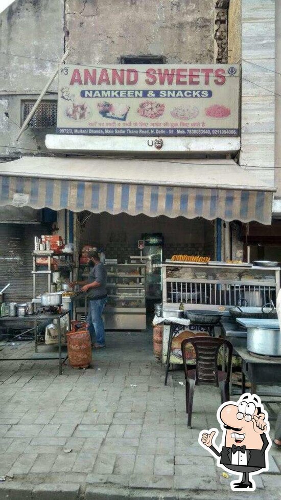 Menu at Anand Sweets, New Delhi, /3 Multani Thanda Sadar Thana Road
