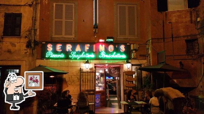 Menu da Serafino pizzeria, Marino
