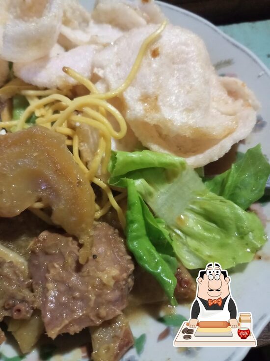 Menu at Tahu Campur Pak Ali restaurant, Surabaya