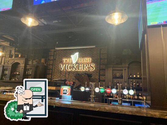 Menu at The Irish Vickers pub & bar, Abu Dhabi