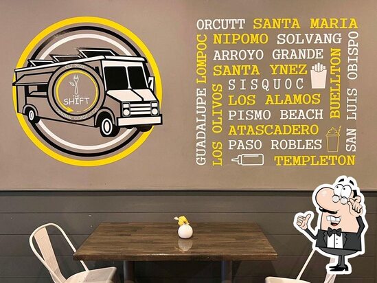 Menu at The Shift Restaurant, Orcutt