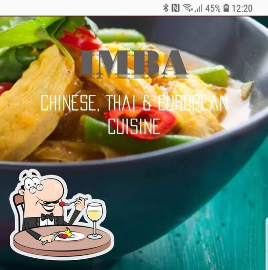 Carta del restaurante IMBA Chinese Thai, Ballynahinch