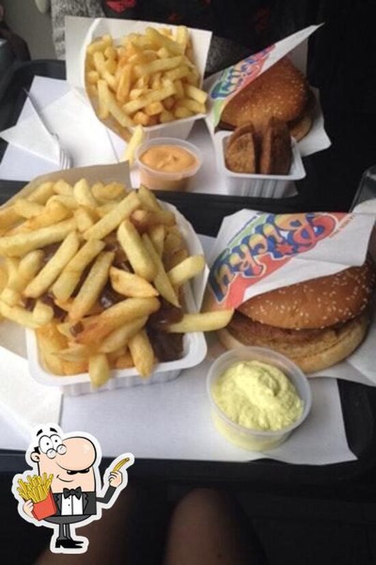 Menu at Frituur Frit-Sjob, Aalst