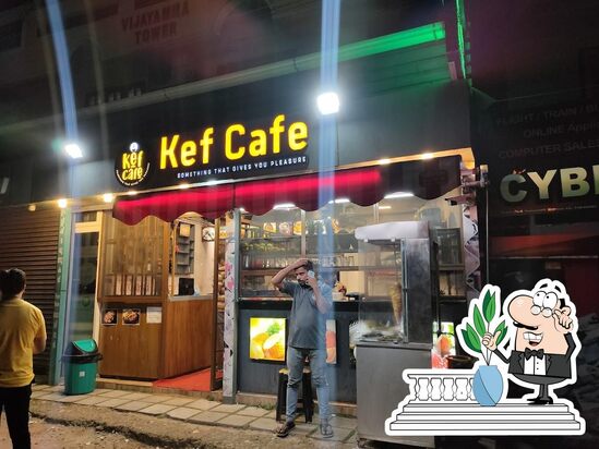 Menu at Kef Cafe, Thiruvananthapuram