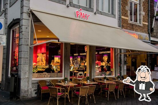 Menu at Pinky, Maastricht, Vrijthof 1