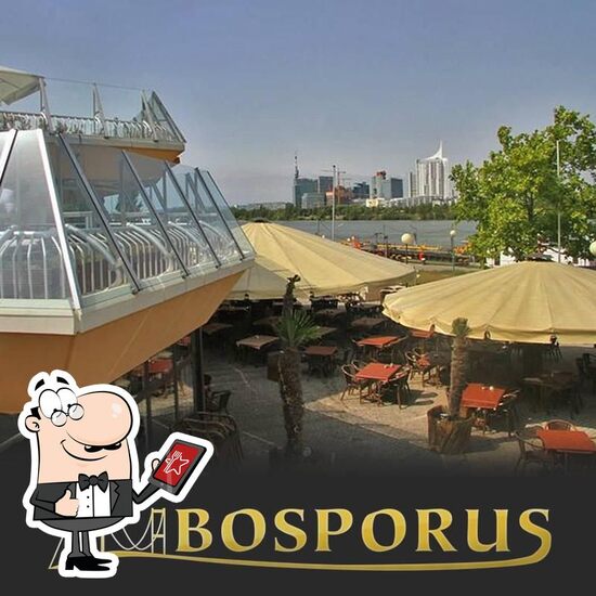 Menu at Bosporus an der Donau, Vienna, Kafkasteg 91