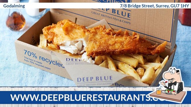 Deep Blue Fish & Chips (Godalming) in Godalming - Restaurant menu and ...