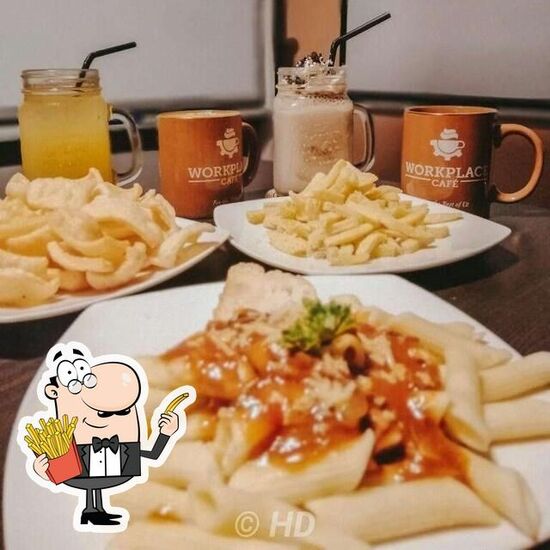 Menu at Workplace Cafe, Cebu City, F. Ramos Street