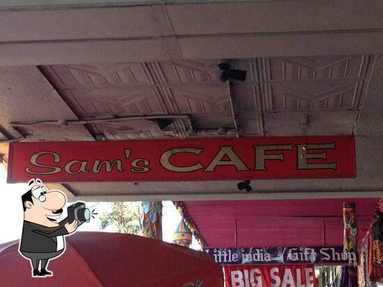Menu at Sam's Cafe Geelong, Geelong