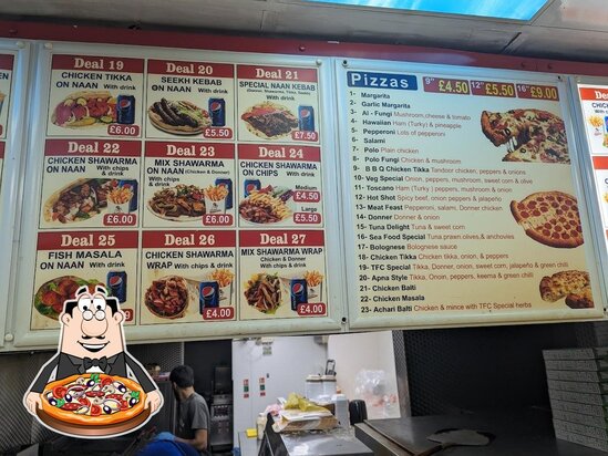TFC & Pizza House, Leeds - Restaurant menu, prices and reviews