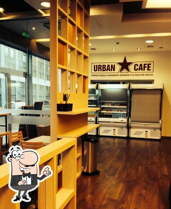 Menu at Urban Cafe, Vilnius