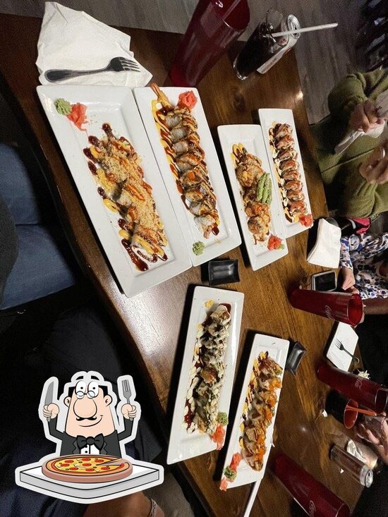 Menu at reHARU Sushi restaurant, Anchorage