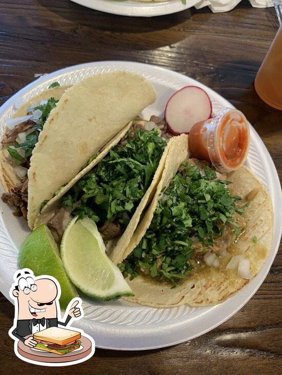 Menu at Sergio's Tacos restaurant, Cocoa Beach