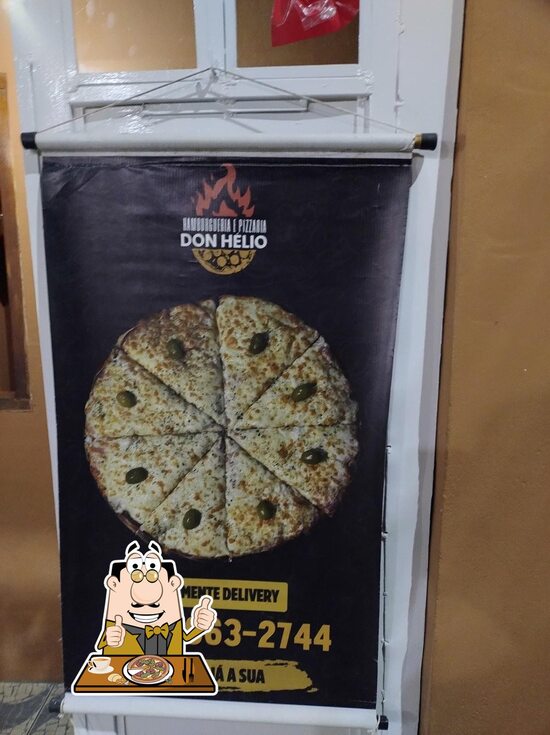 Hamburgueria e Pizzaria Don Hélio, São Thomé das Letras - Menu do ...